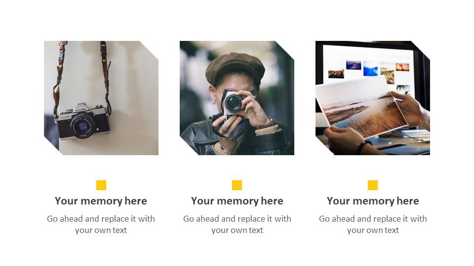 Photographer Simple Presentation Google Slides Template
