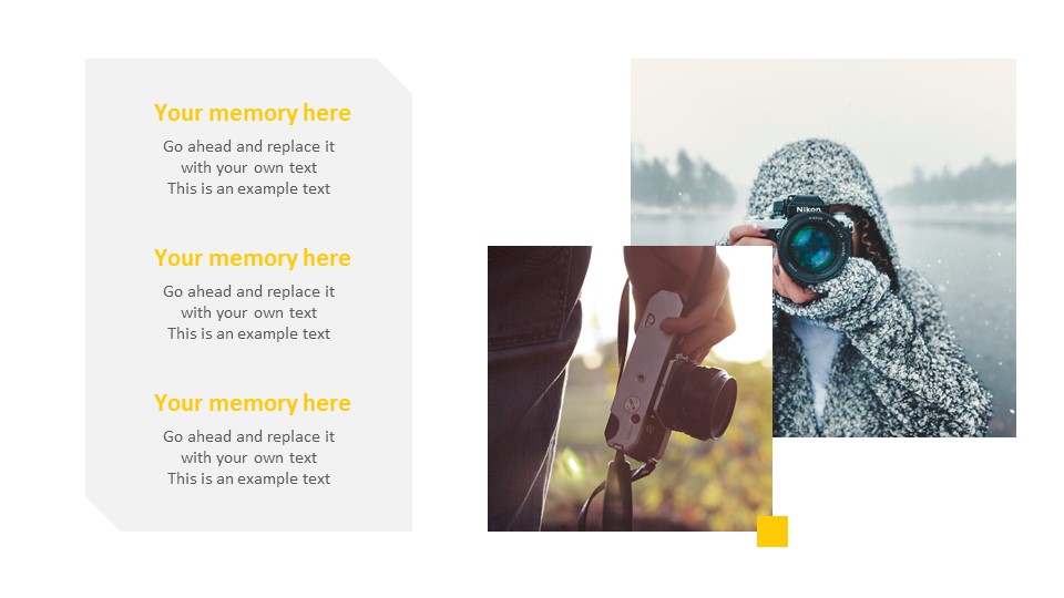 Photographer Simple Presentation Google Slides Template