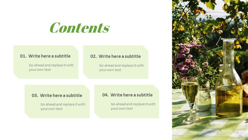 Picnic Time presentation slide design|Lifestyle|Google