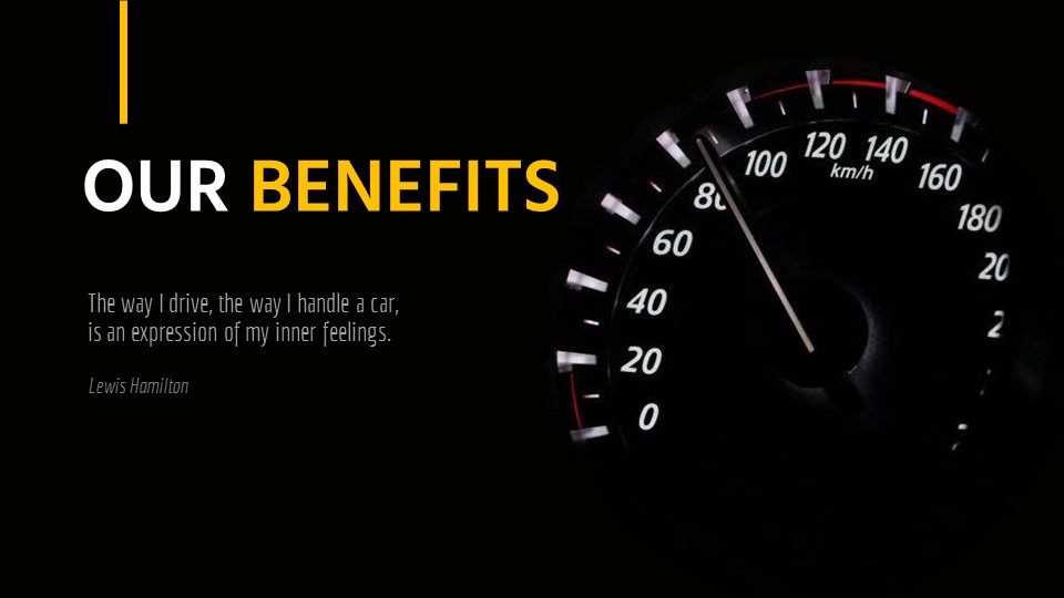 What car Simple Presentation Google Slides Template