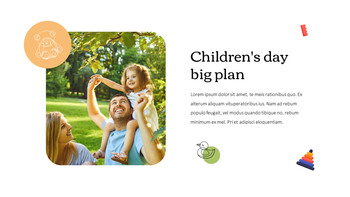 Children's Day slide template|Education|PPT