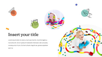 Childrens Day slide template|Education|PPT