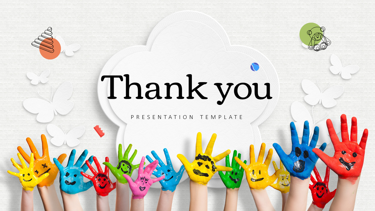 Children's Day slide template|Education|PPT