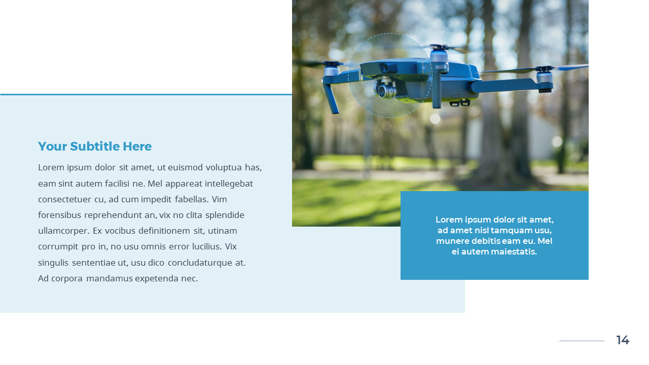 Drone Business PowerPoint Templates|IT/Commerce