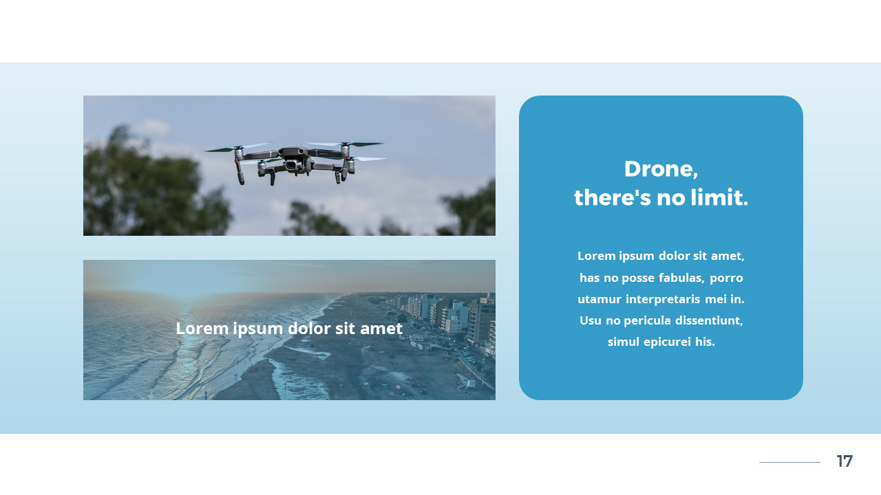 Drone Business PowerPoint Templates|IT/Commerce