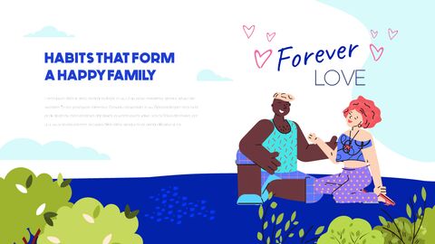 Have a Happy Family best presentation template