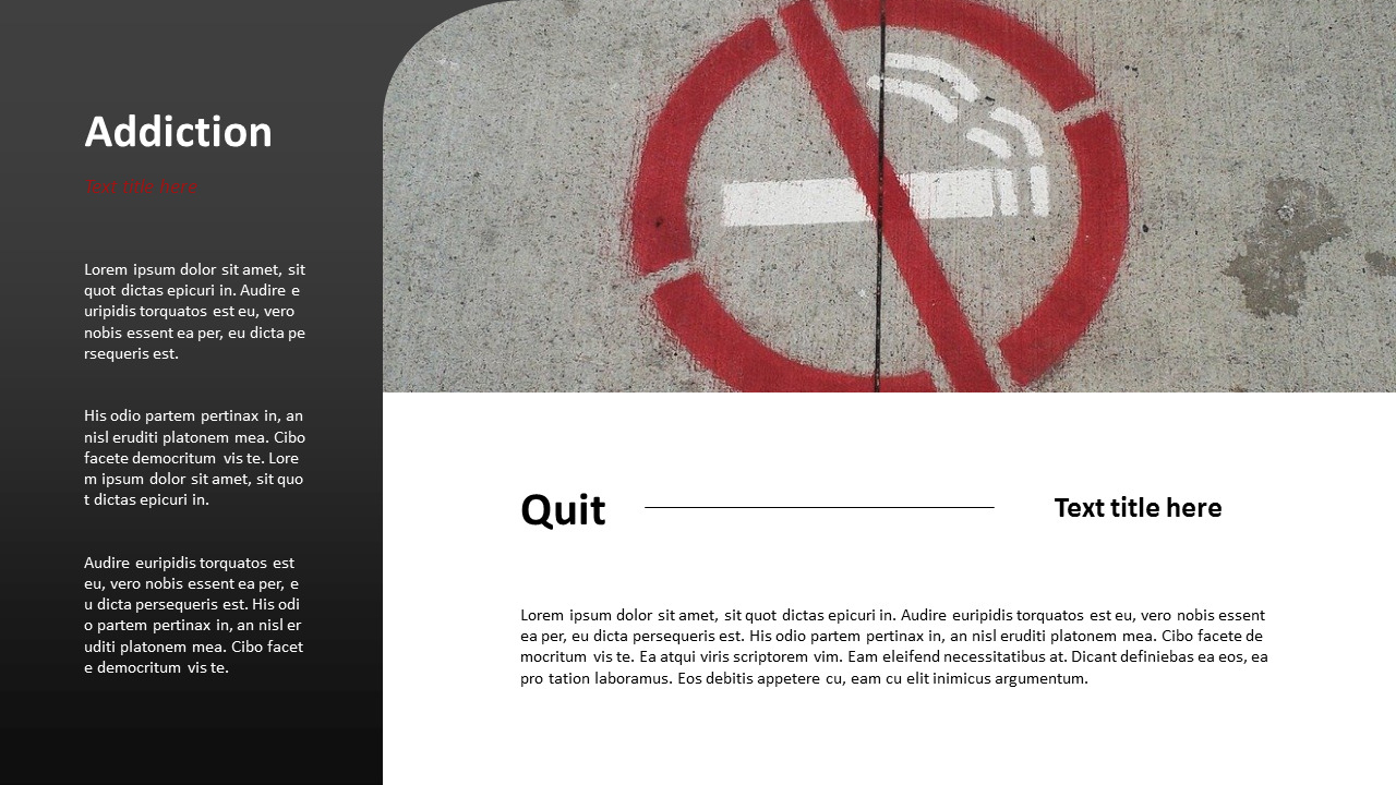 No Smoking ppt ppt|Lifestyle|Templates