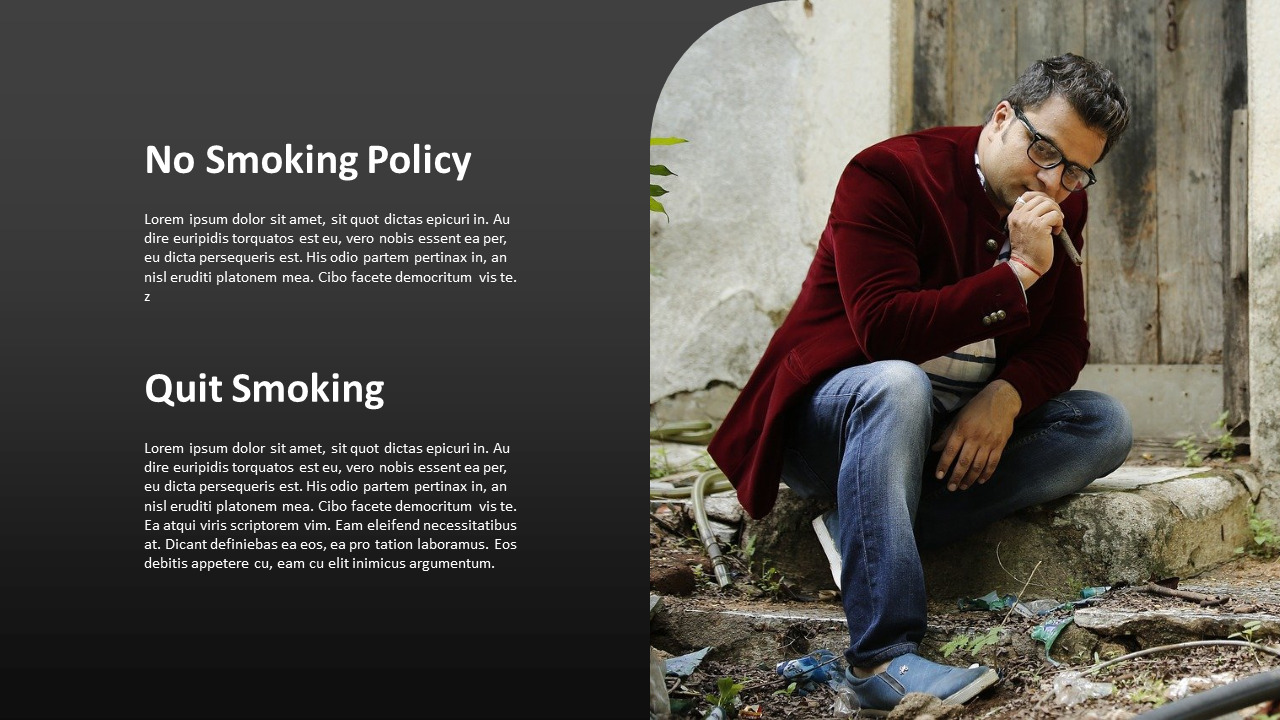 No Smoking ppt ppt|Lifestyle|Templates