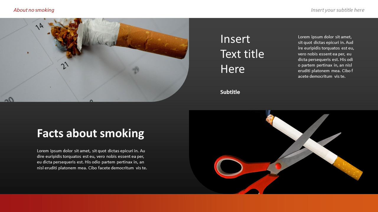 Smoking Powerpoint Template Free - Printable Templates