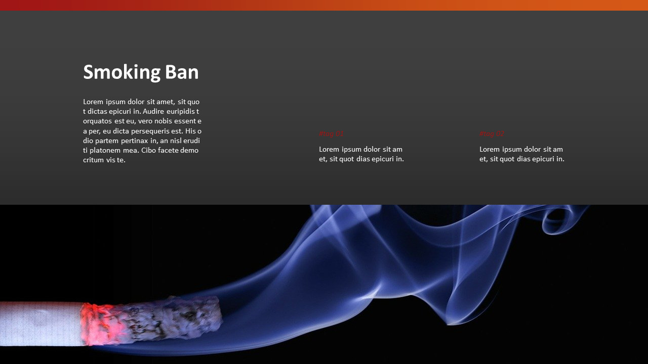 No Smoking ppt ppt|Lifestyle|Templates