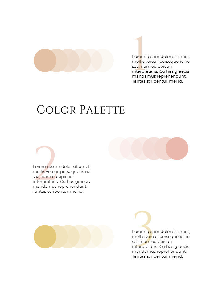 Cosmetic Brand Beauty Theme presentation slide design