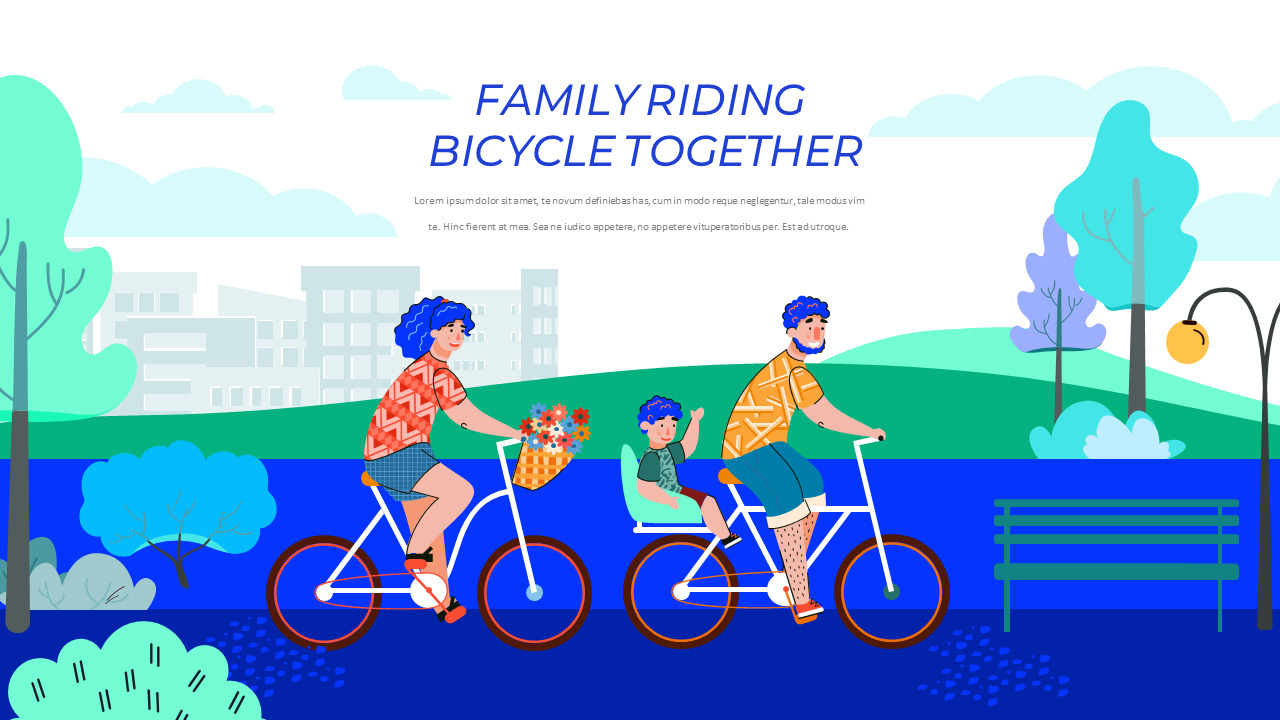 Have a Happy Family Google Slides Presentation