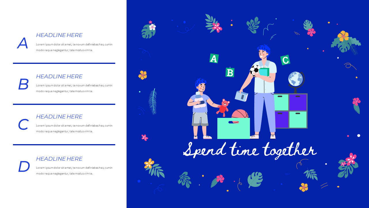 Have a Happy Family Google Slides Presentation