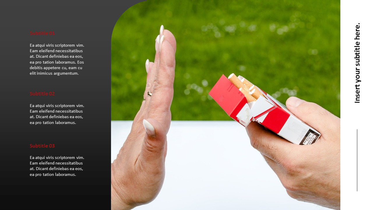 No Smoking Google Slides Templates|Lifestyle