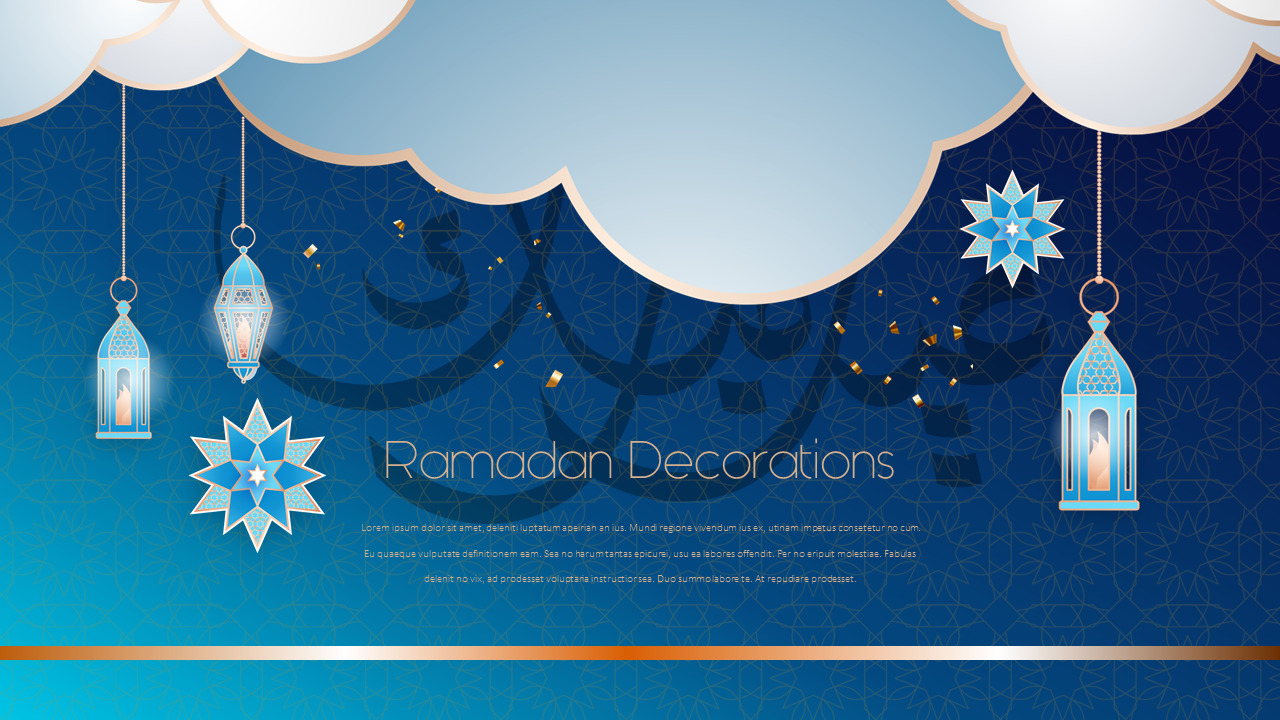 Ramadan Kareem Presentation PowerPoint Templates Design