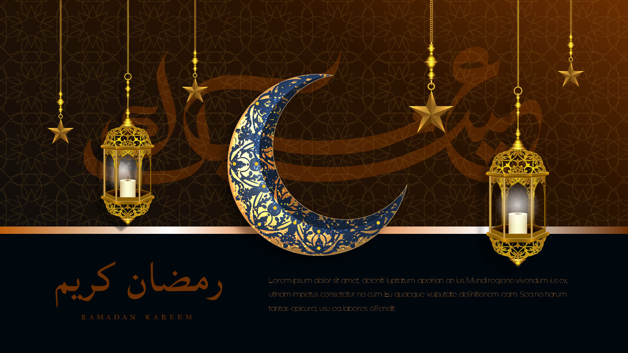 Ramadan Kareem Presentation PowerPoint Templates Design