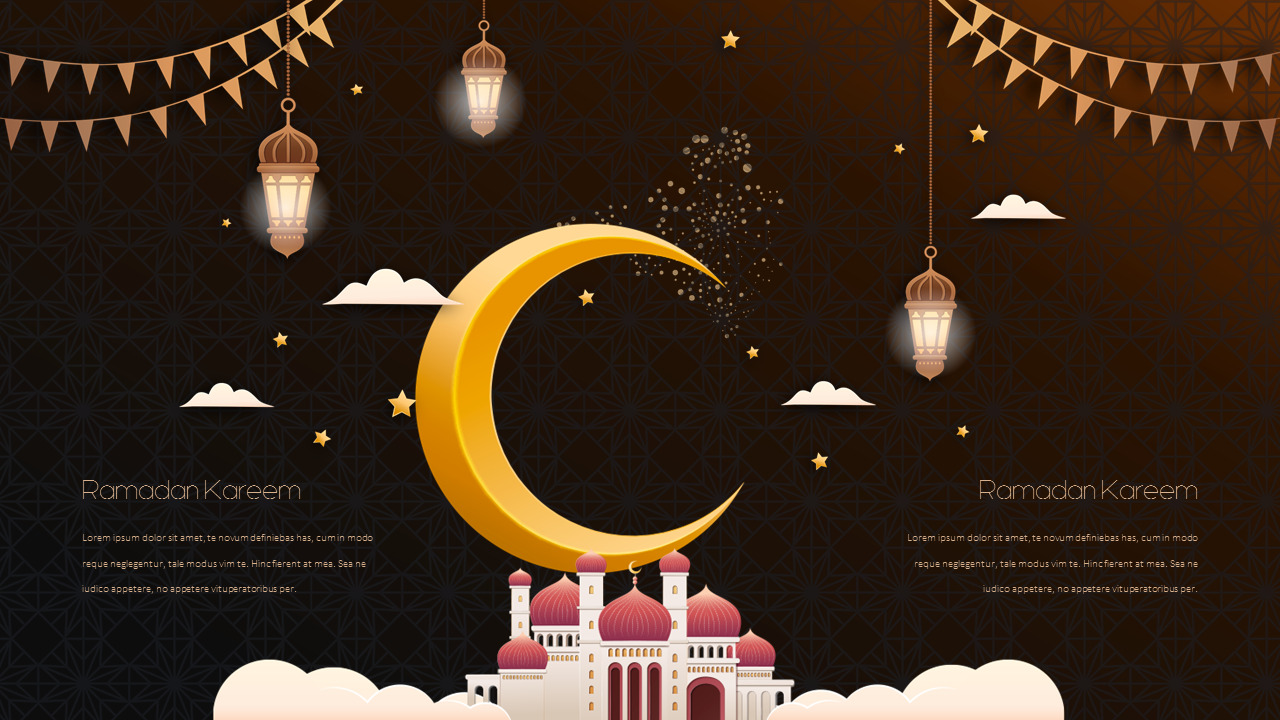 Ramadan Kareem Presentation PowerPoint Templates Design