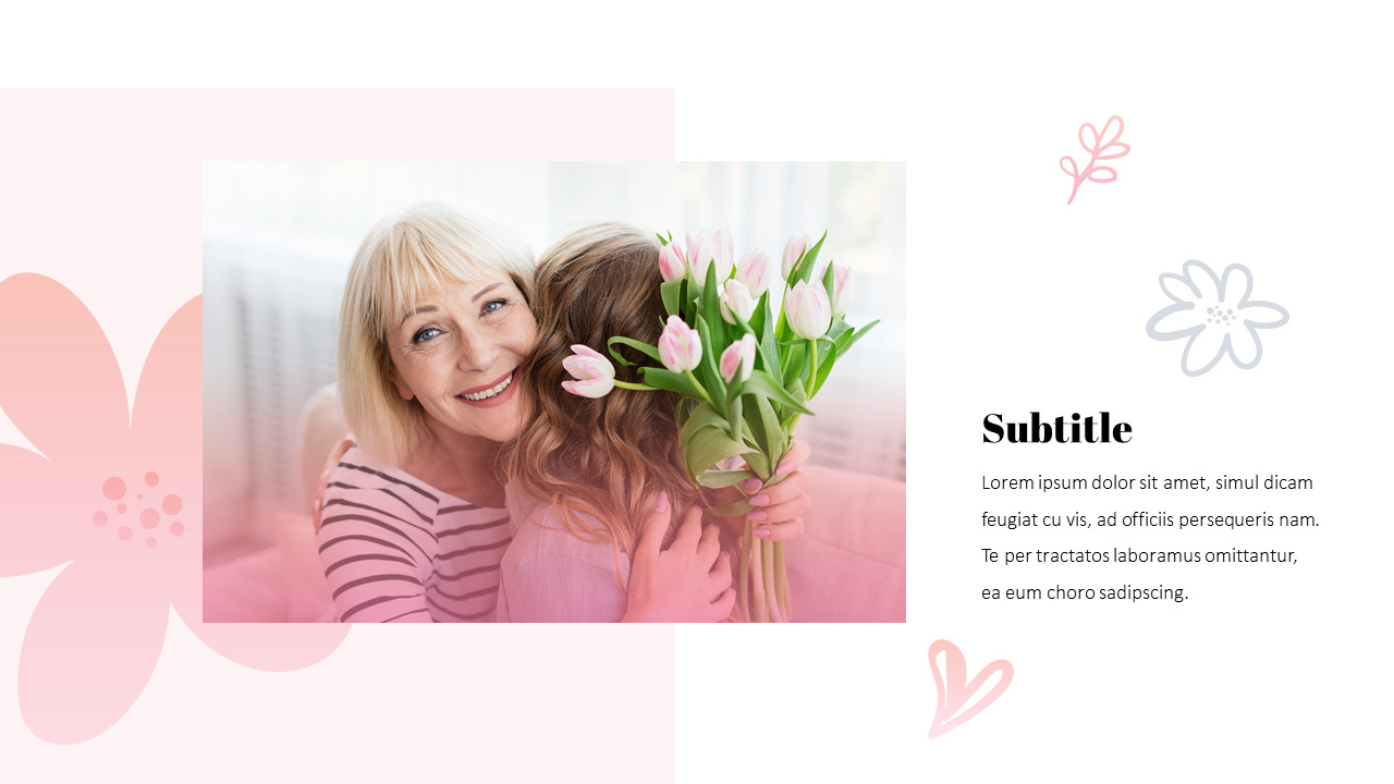 Happy Mothers day Simple Slides Design