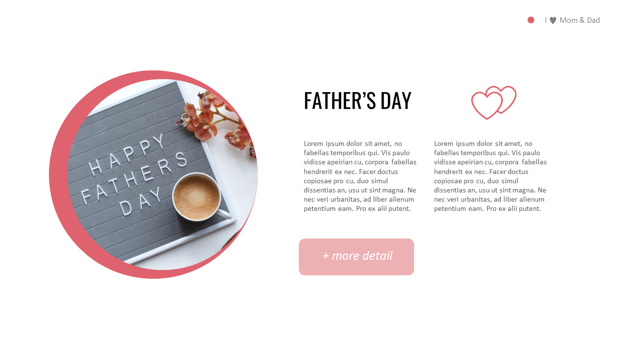 I ♥ Mom & Dad Google Slides mac|Lifestyle