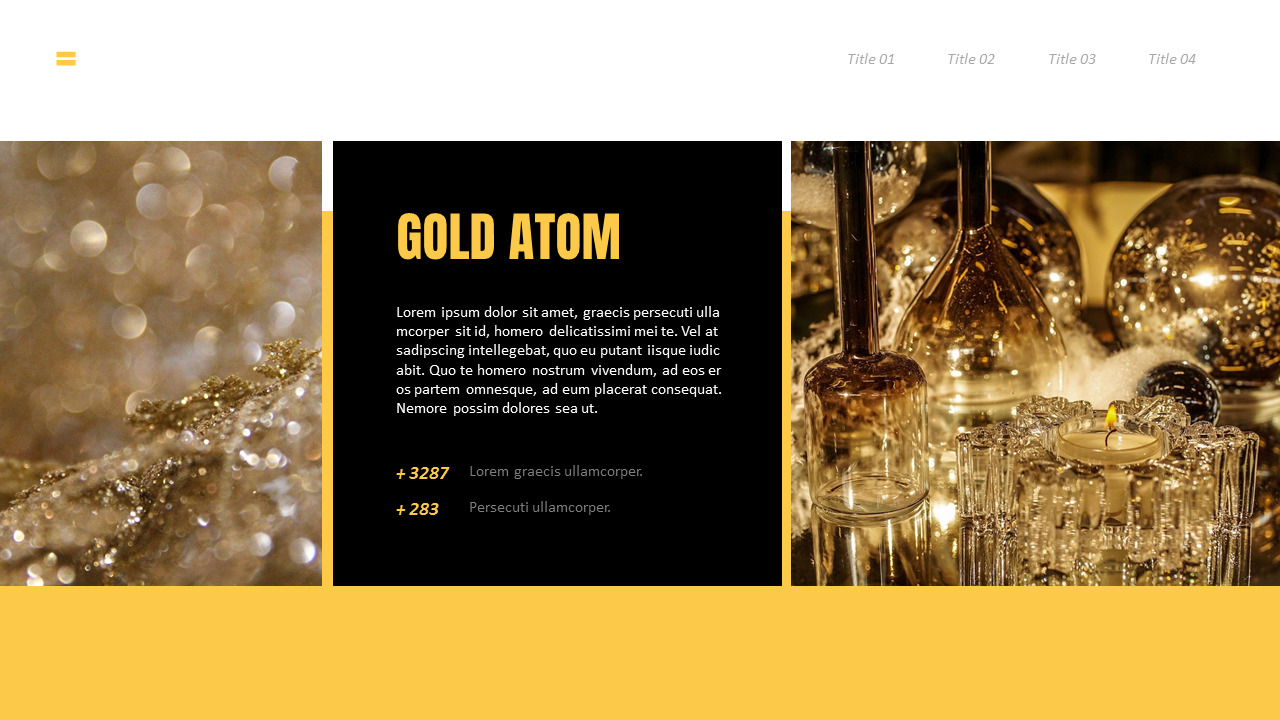 Amazing Facts about Gold Google Slides Presentation|Finance