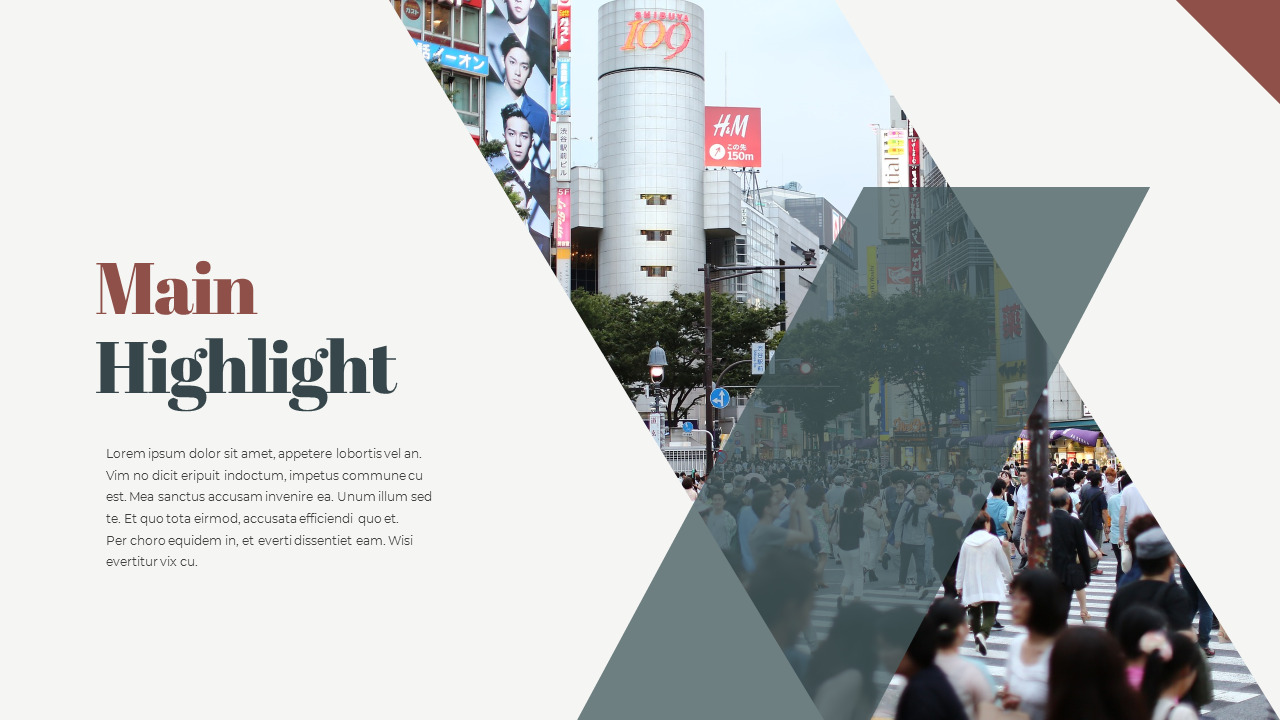 City Street team presentation template|Google Slides