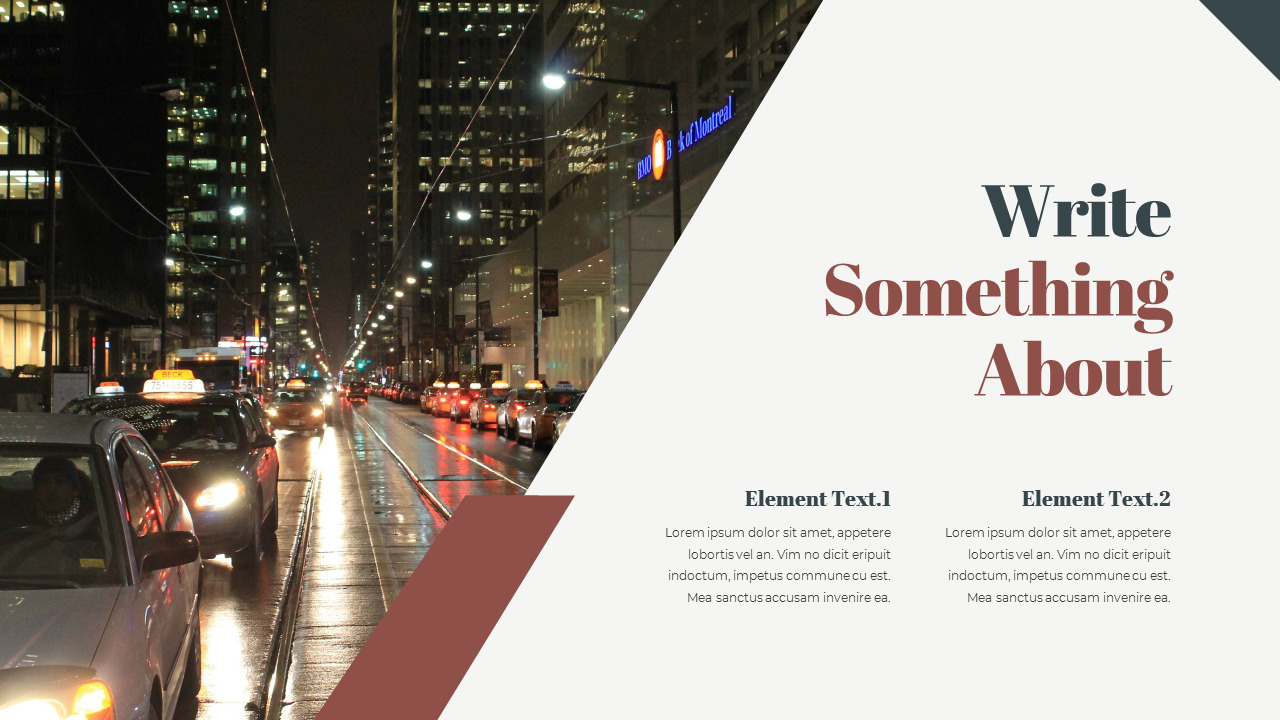 City Street team presentation template|Google Slides