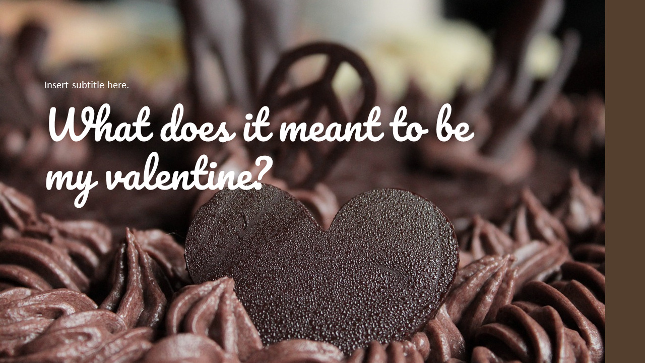 Valentine’s day chocolate Best Google Slides|Culture