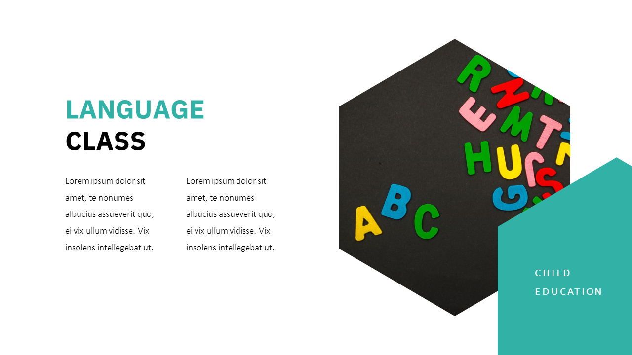Child Education Simple Slides Design|Google
