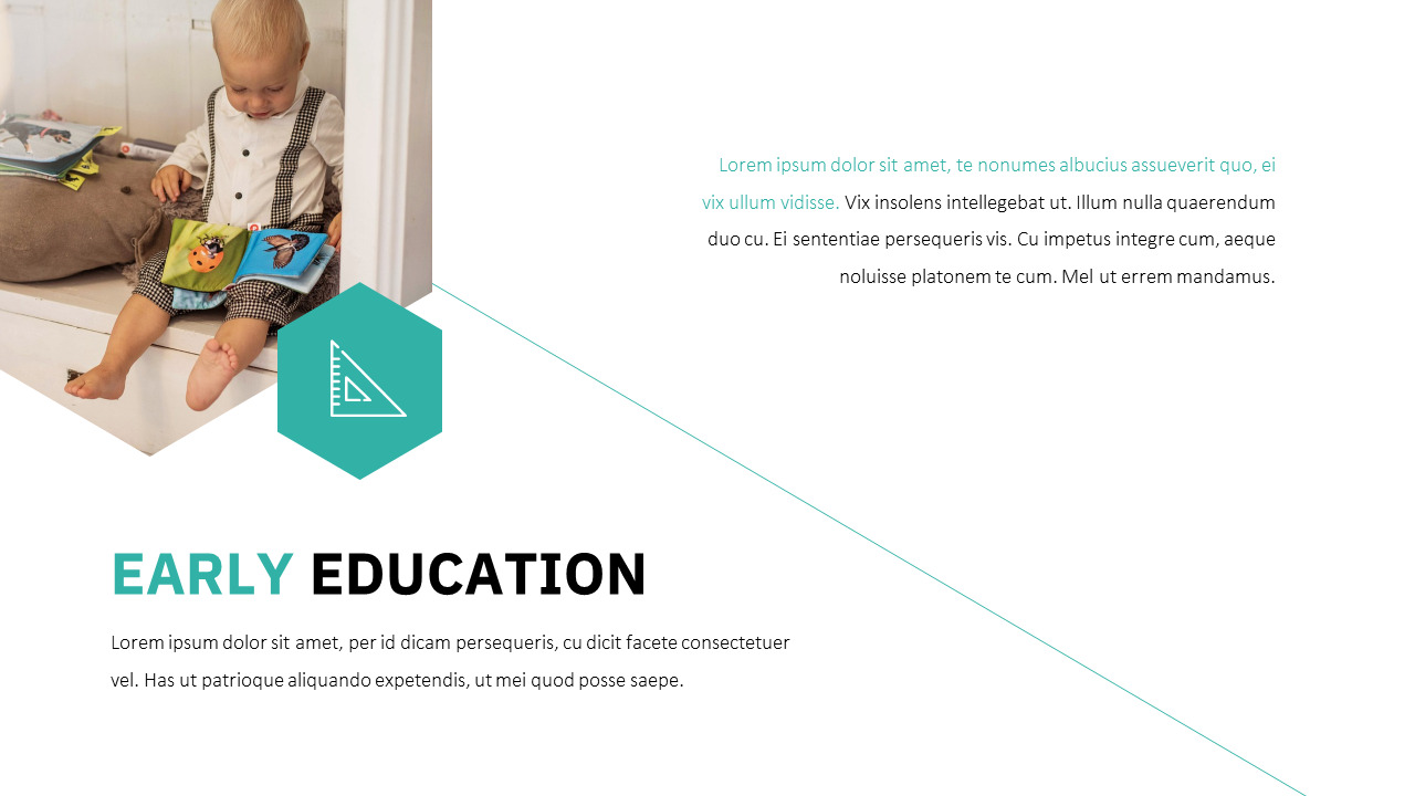 Child Education Simple Slides Design|Google