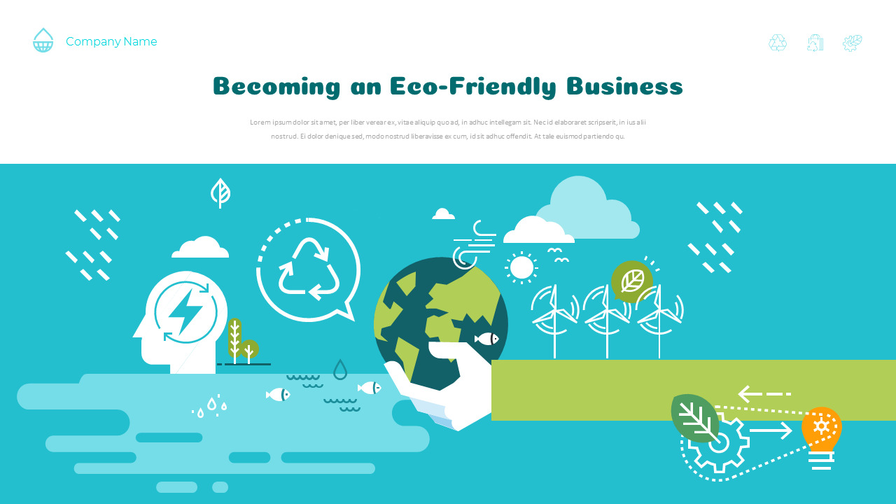 Eco-Friendly Business slideshare ppt