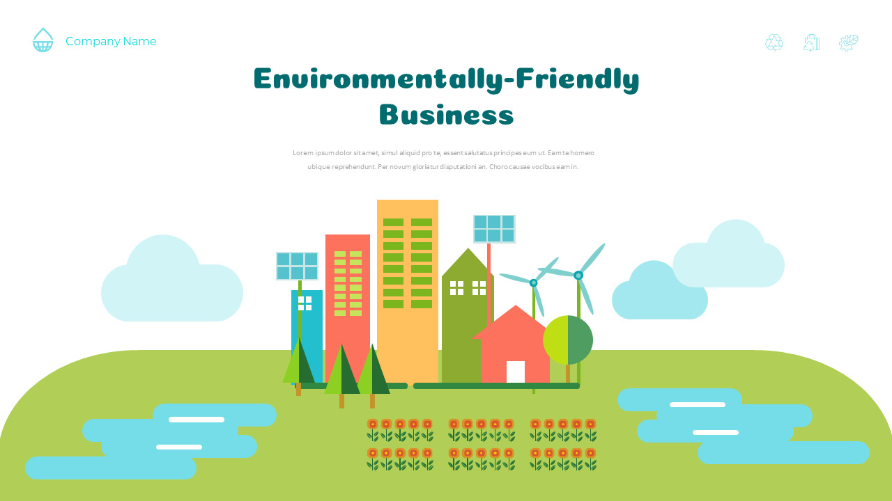 Eco-Friendly Business slideshare ppt
