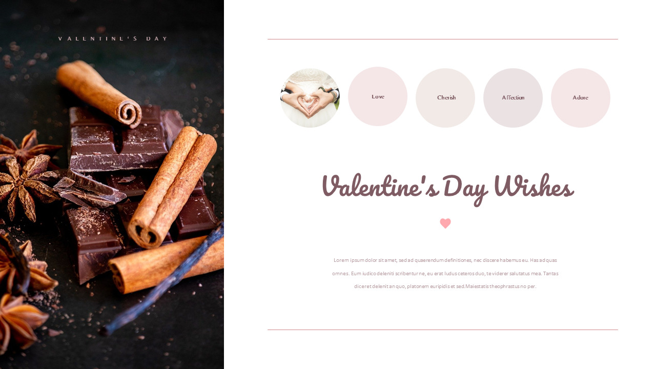 Valentine's Day is for Love google slides template|Lifestyle