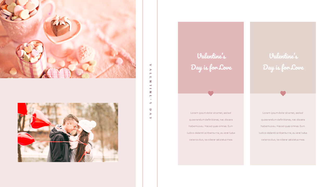 Valentine's Day is for Love google slides template|Lifestyle