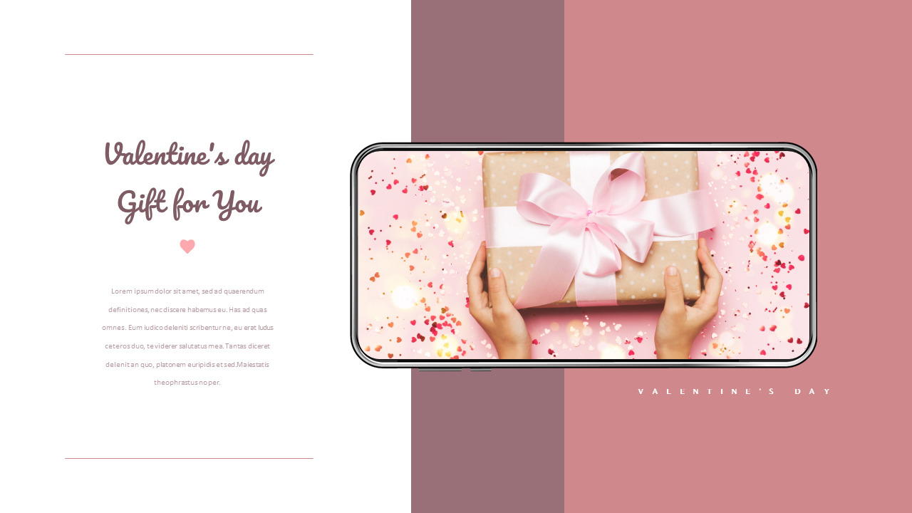 Valentine's Day is for Love google slides template|Lifestyle
