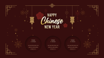 2021 Year of the OX presentation slide design