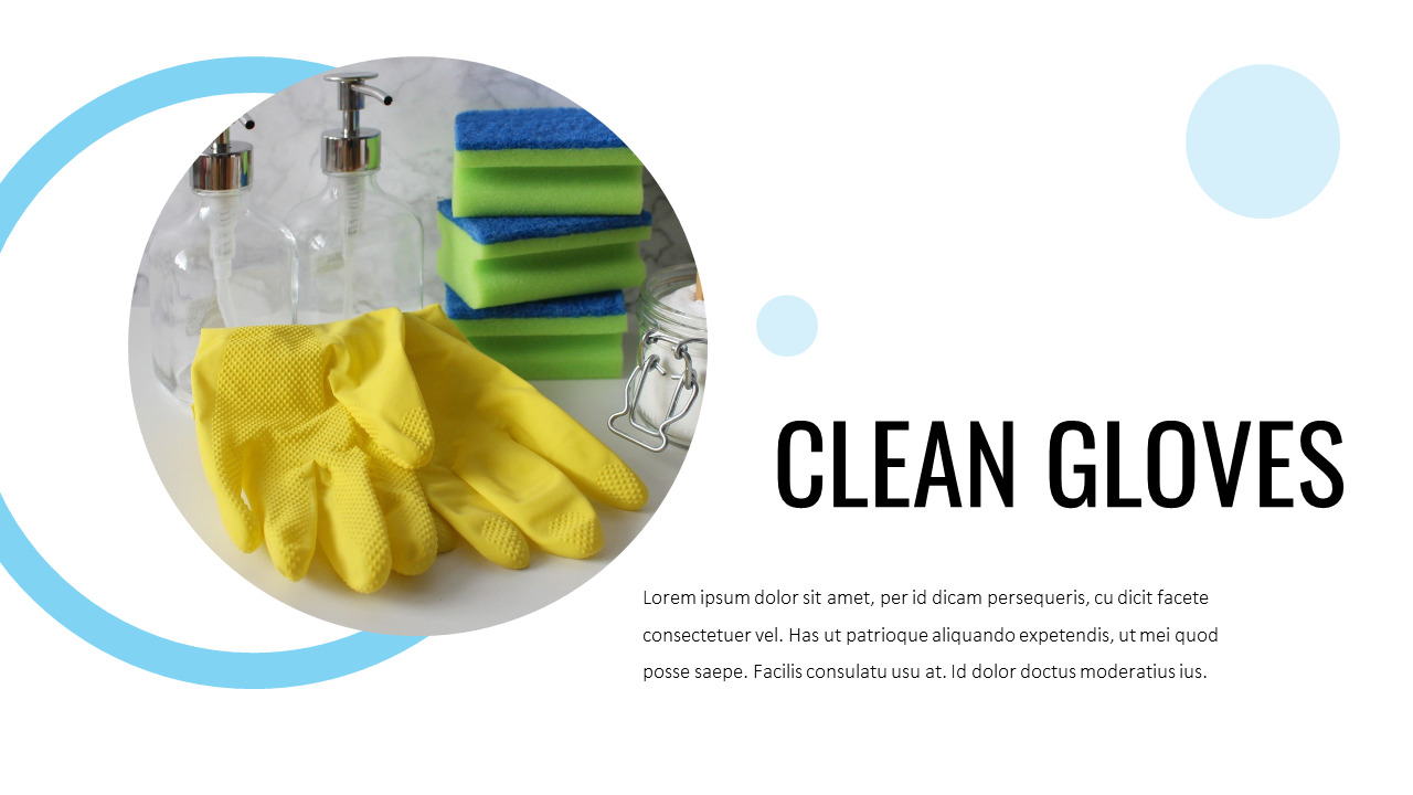 Cleaning company profile ppt template|Lifestyle|Google Slides