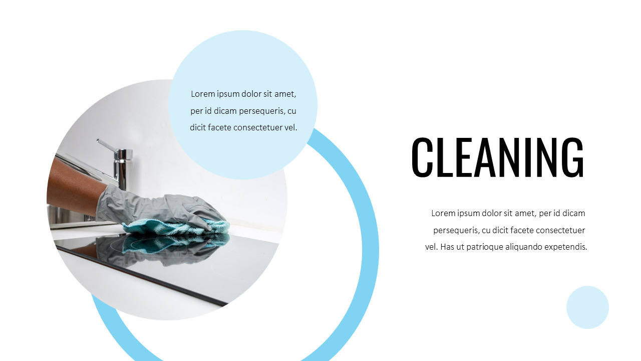 Cleaning company profile ppt template|Lifestyle|Google Slides