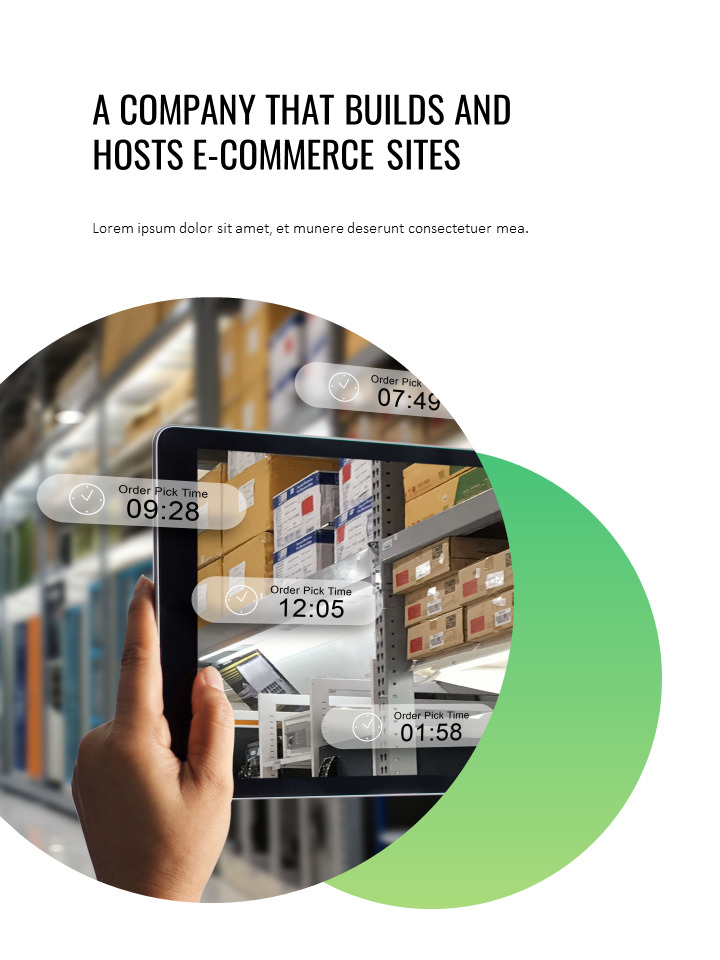 E-commerce Shop Google Slides