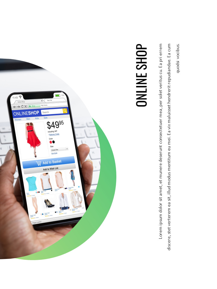 E-commerce Shop Google Slides