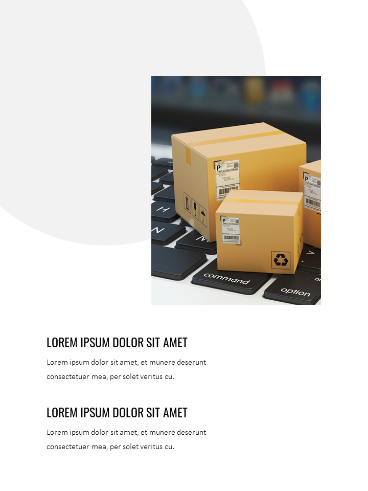 E-commerce Shop Google Slides