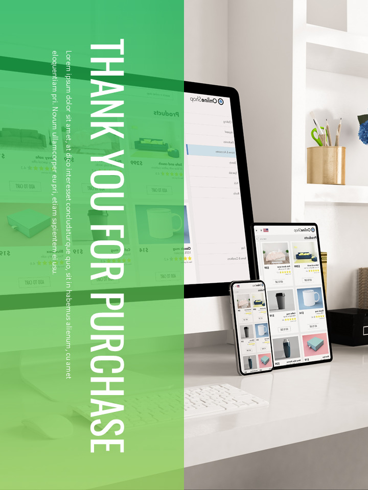 E-commerce Shop Google Slides