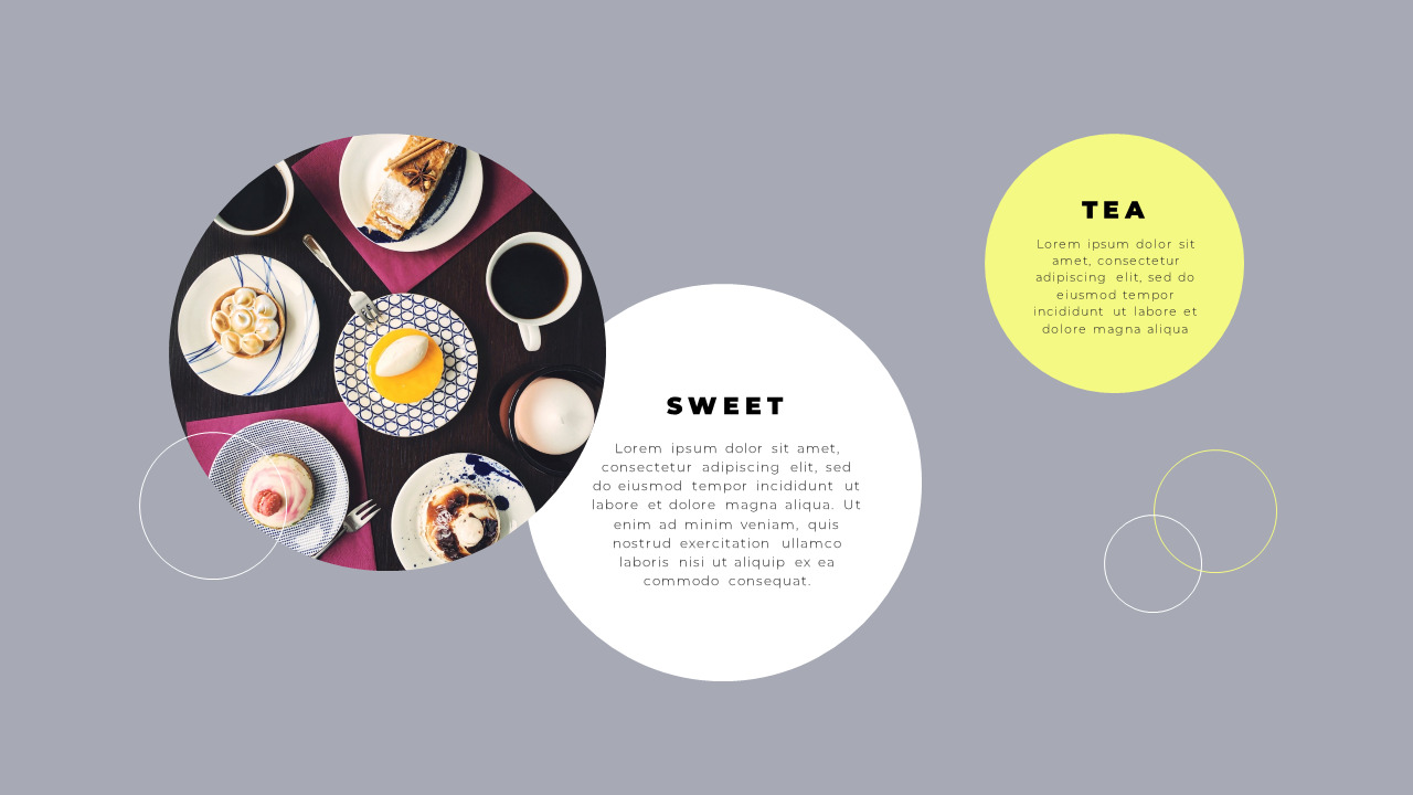 Food Stylist Portfolio company profile template design