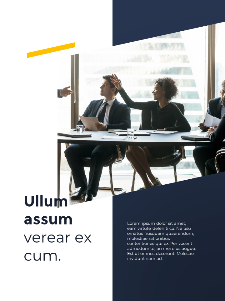 Vertical Design Template Business Proposal Google Slides to PowerPoint