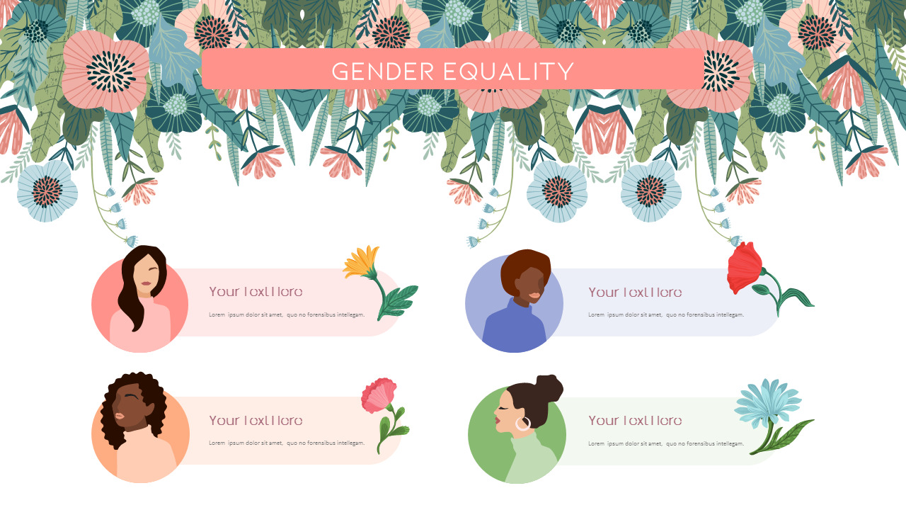 International Womens Day template design