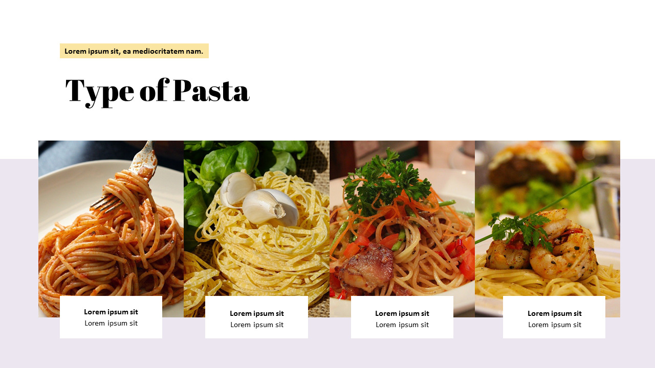 Pasta Presentation Google Slides Templates|Business