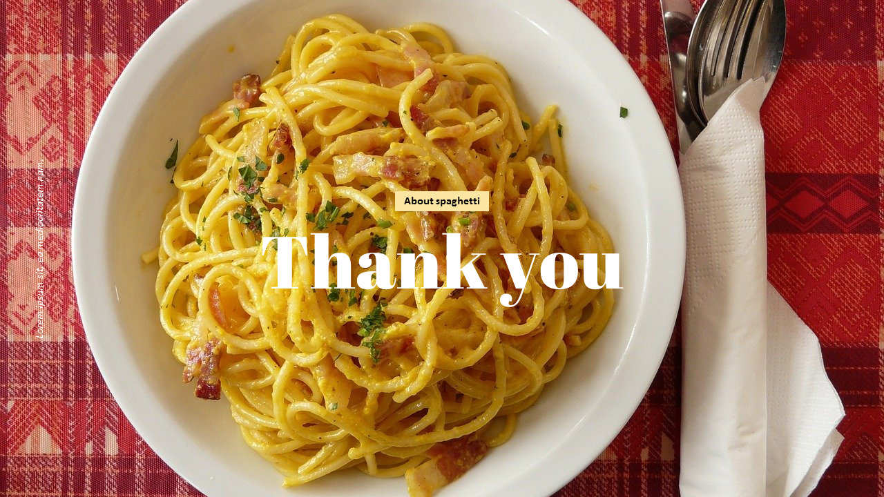 Pasta Presentation Google Slides Templates|Business