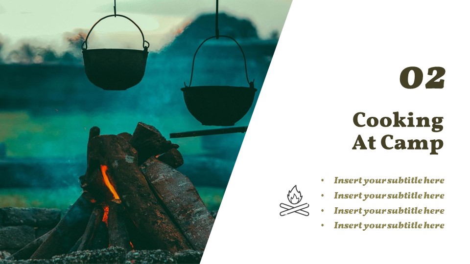 Camping Simple Slides Design