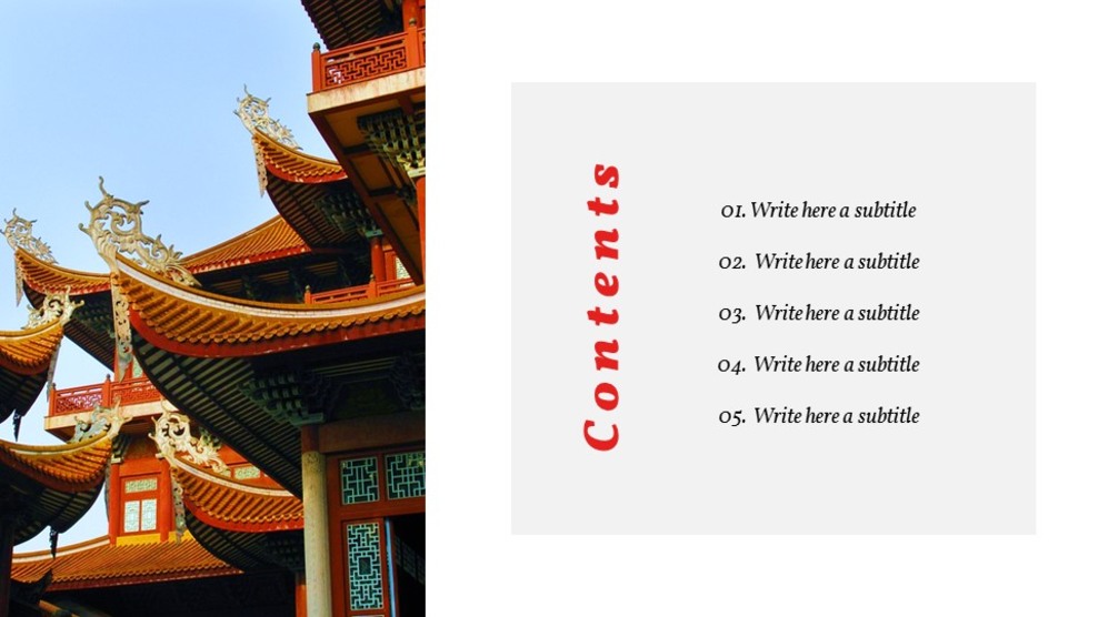 China Easy Slides Design