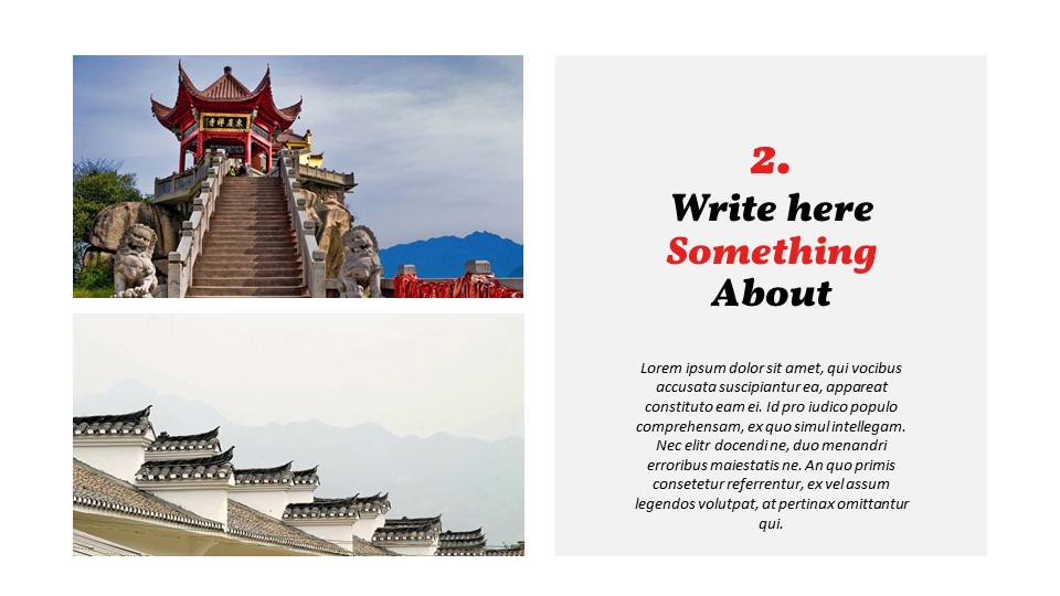 China Easy Slides Design