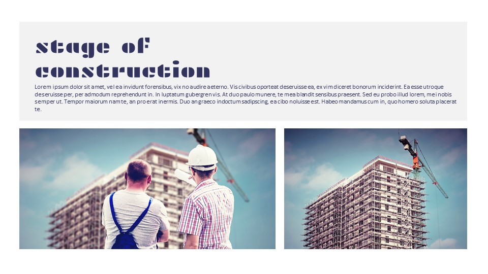 Construction Easy Slides Design|Google